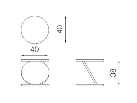 Baleri Italia - Match Point Coffee Table | Salvioni