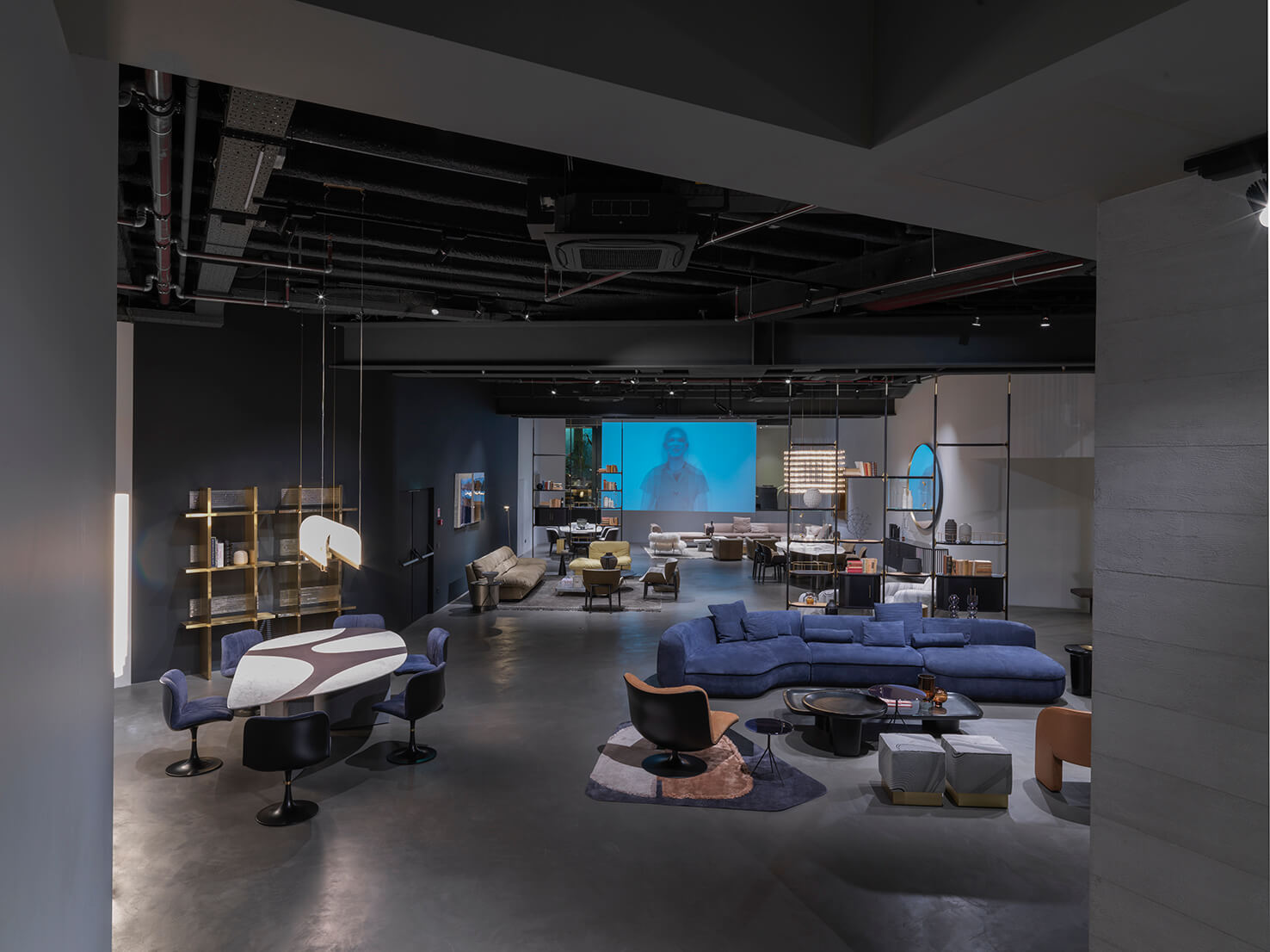 Salvioni Milano Baxter Cinema | Showroom di Salvioni Design Solutions